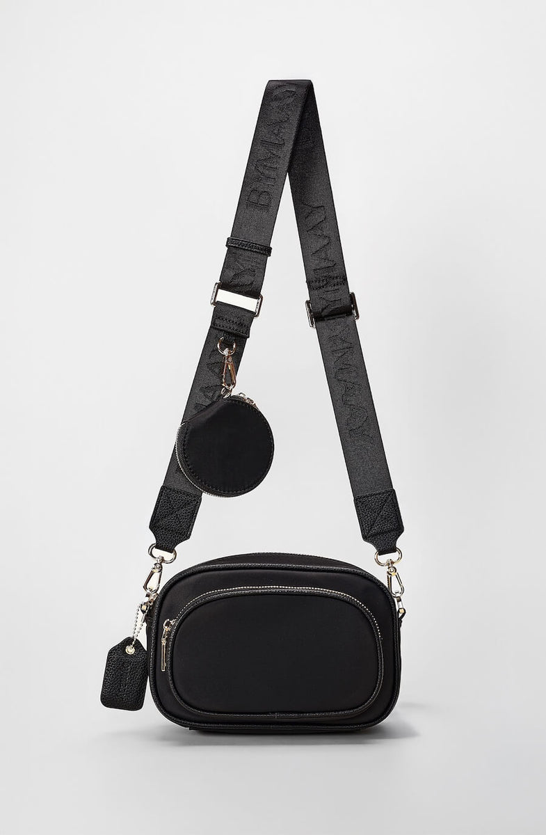Aly Mono Black Crossbody Bag | Eco-Friendly & Minimalistic Design ...