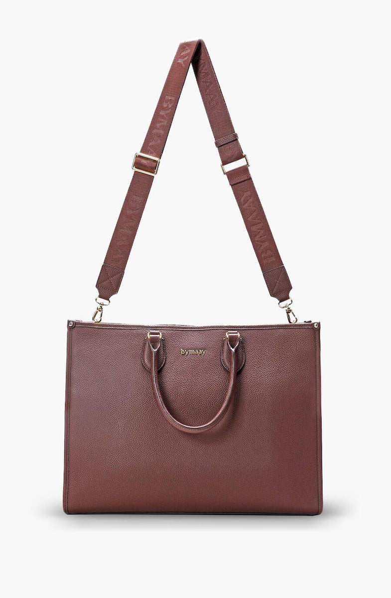 Ambitious Tote Choc (Gold) – bymaay