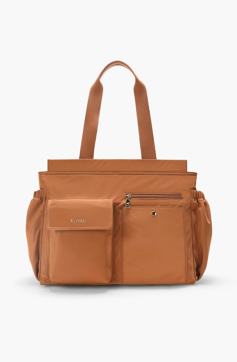 Everywhere Tote Deep Tan (Gold) – bymaay