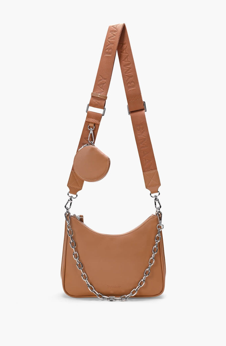Luna Tan Vegan Leather (Silver) – bymaay